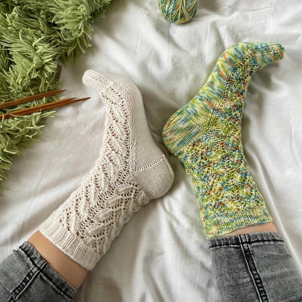 Hand Knitted Socks - Etsy