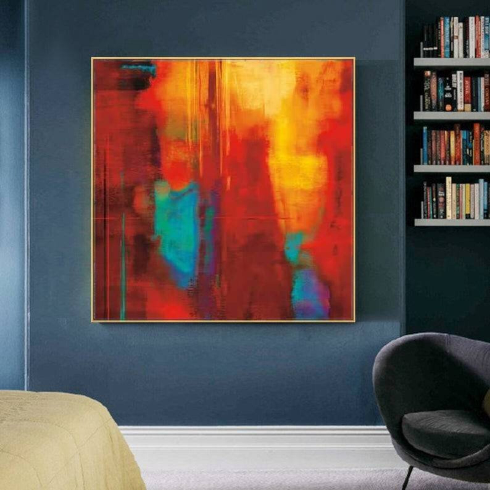 Quadro astratto quadro moderno quadro grandi - Etsy Italia