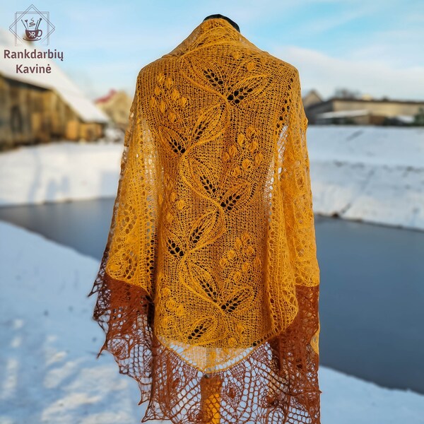 Mohair Shawl - Etsy