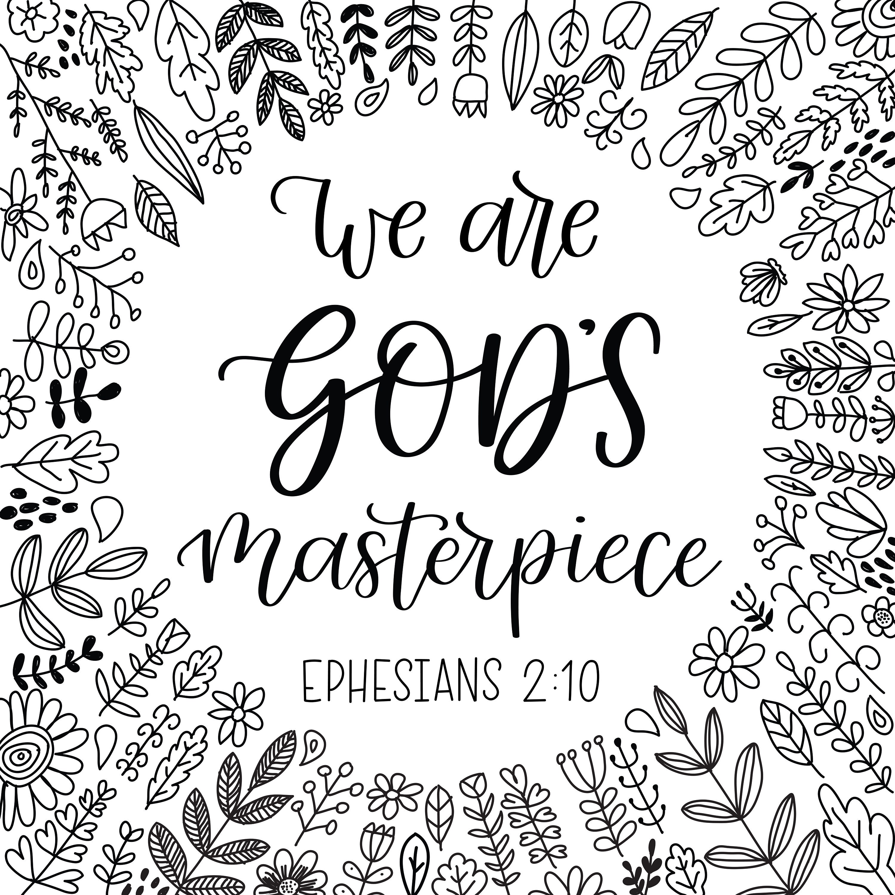 God's Masterpiece Artwork Bible Verse Art Nursery - Etsy