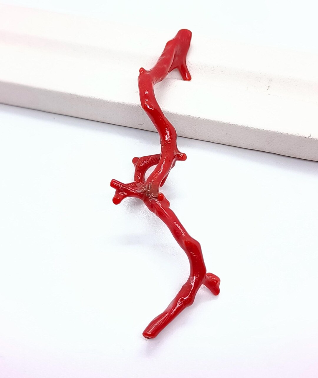 Antique Red Coral Polished Branch-natural Italian Red Coral Branch ...