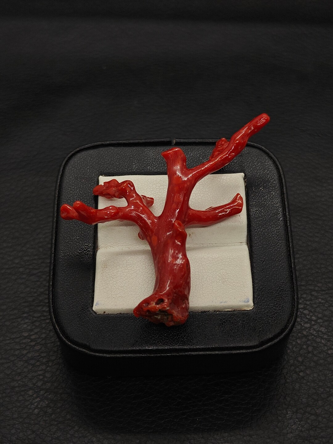 RED CORAL STICK Natural Red Coral Flower Shape Tree-100%natural Italian ...