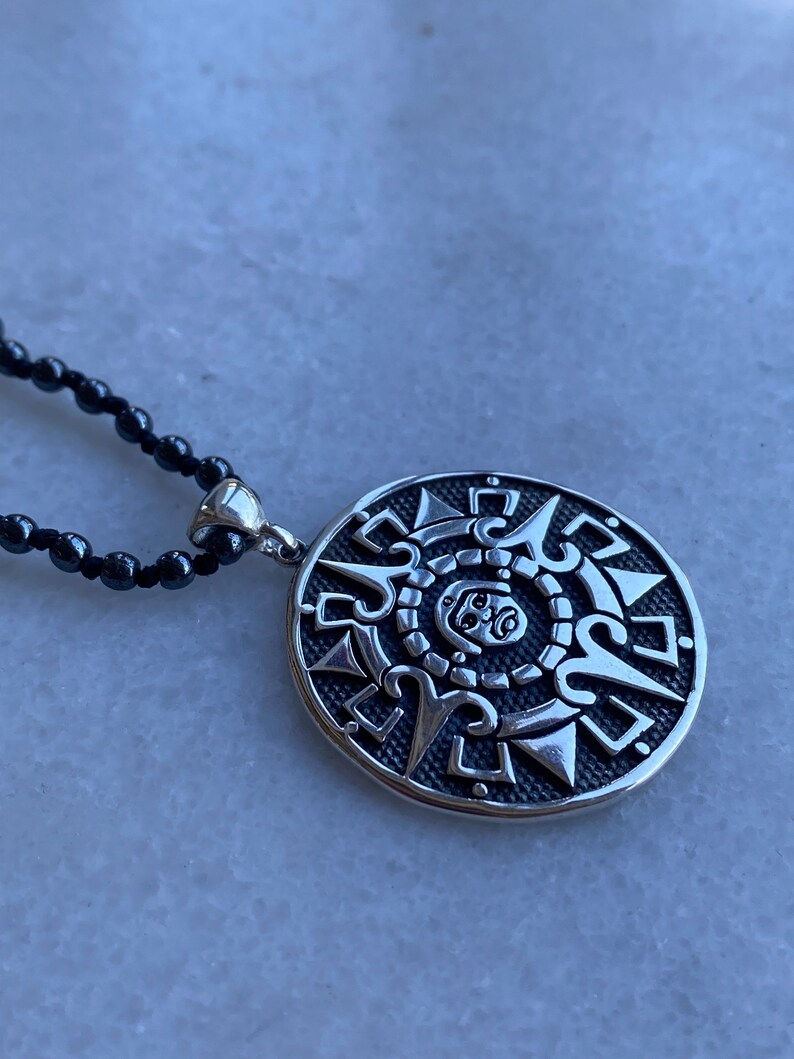 Mayan Calendar Necklace - Etsy