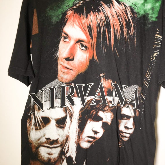 VIntage 90s Nirvana Flower sniffin kitty pettin - Gem