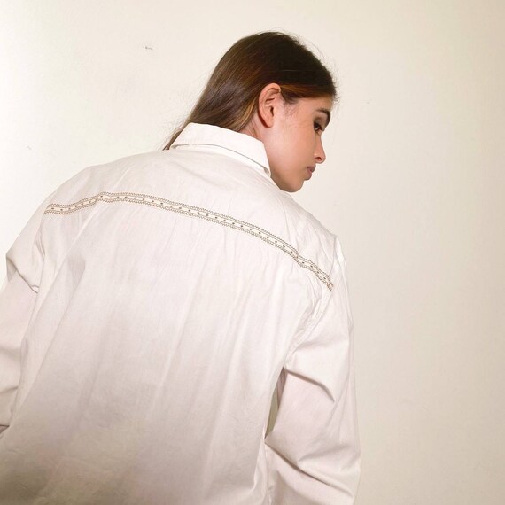 Vintage 90s Disney X ICEBERG rodeo Pluto white shirt - Gem