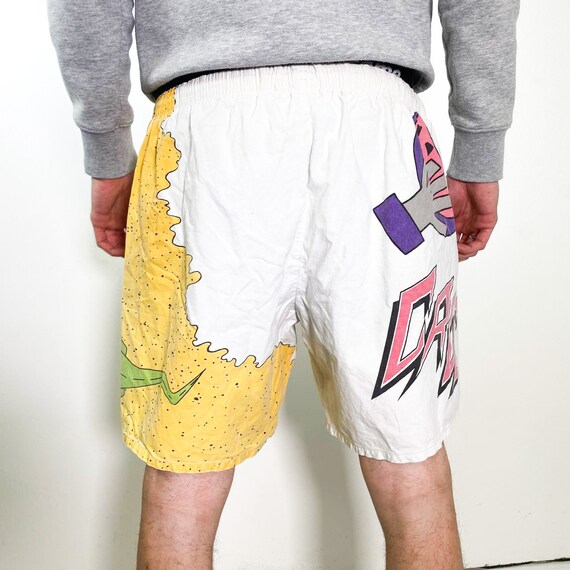 Vintage 80s ADIDAS ORIGINALS Crocodile Beach shorts - Gem