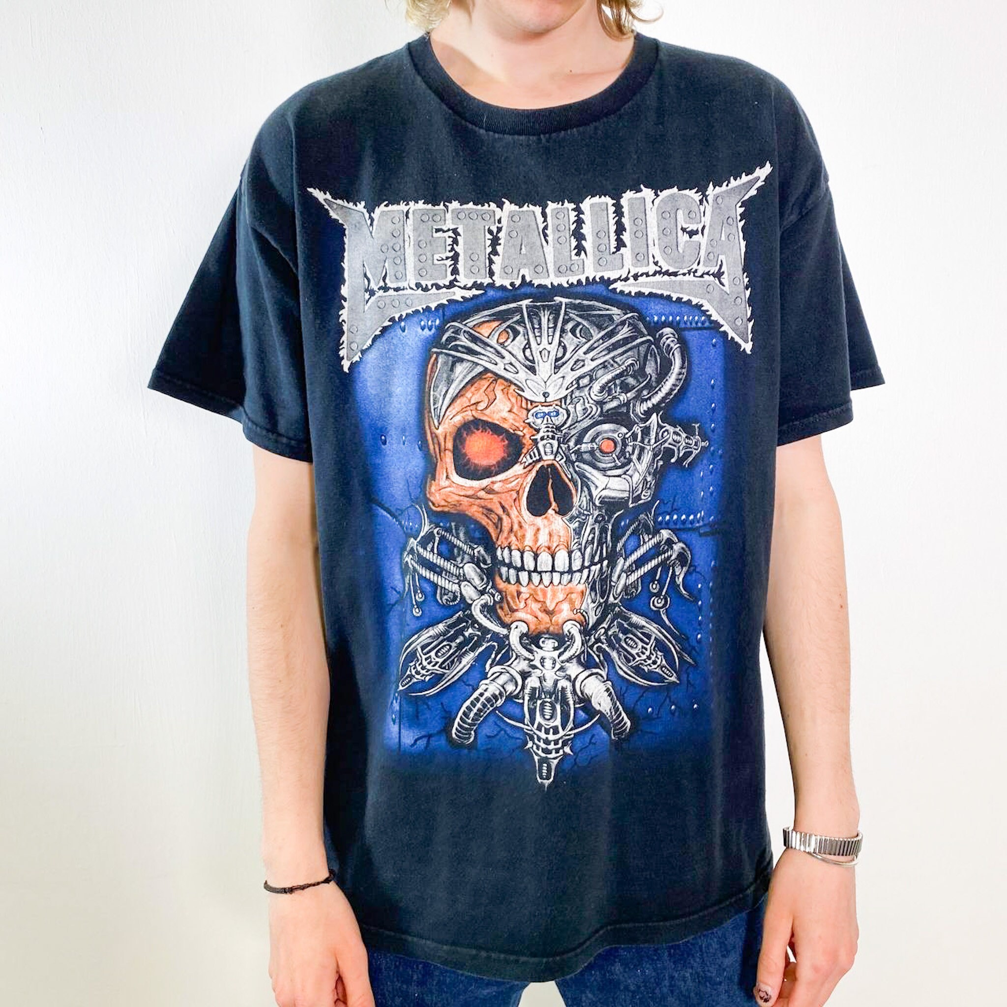 Blue Metallica Shirt