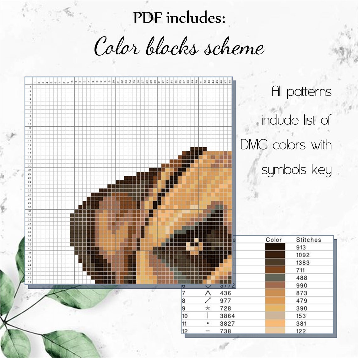 Bullmastiff Cross Stitch Pattern Digital Format PDF Dog | Etsy