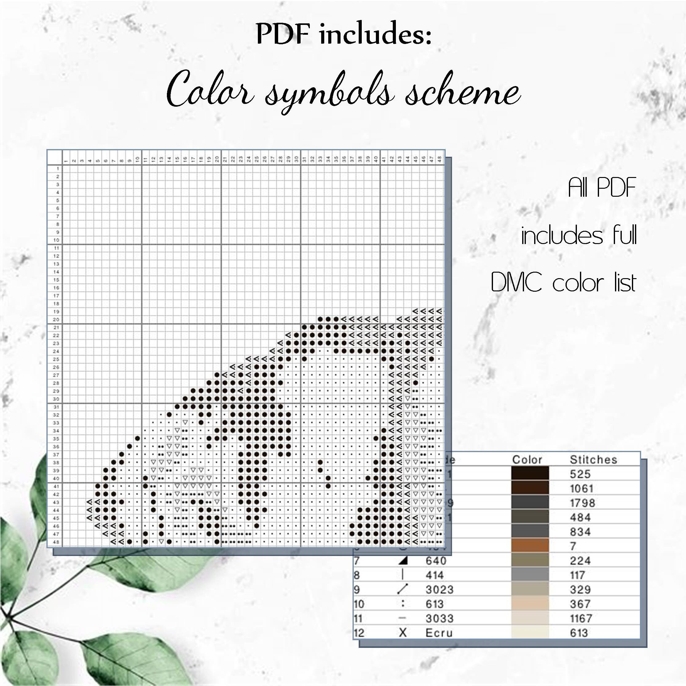 English Pointer Cross Stitch Pattern Digital Format PDF Dog | Etsy