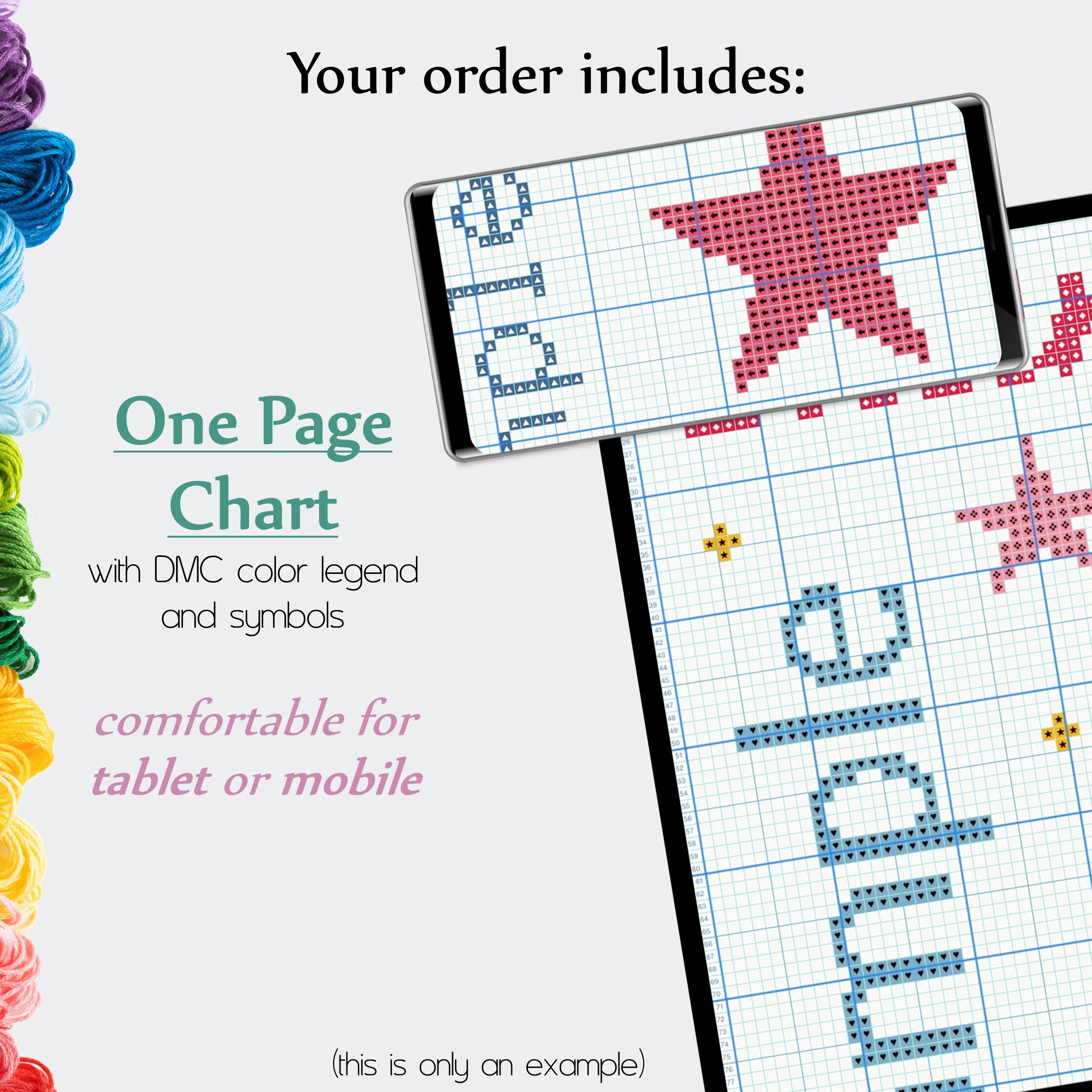 In Loving Memory Cross Stitch Pattern Digital Format - PDF, Heaven ...