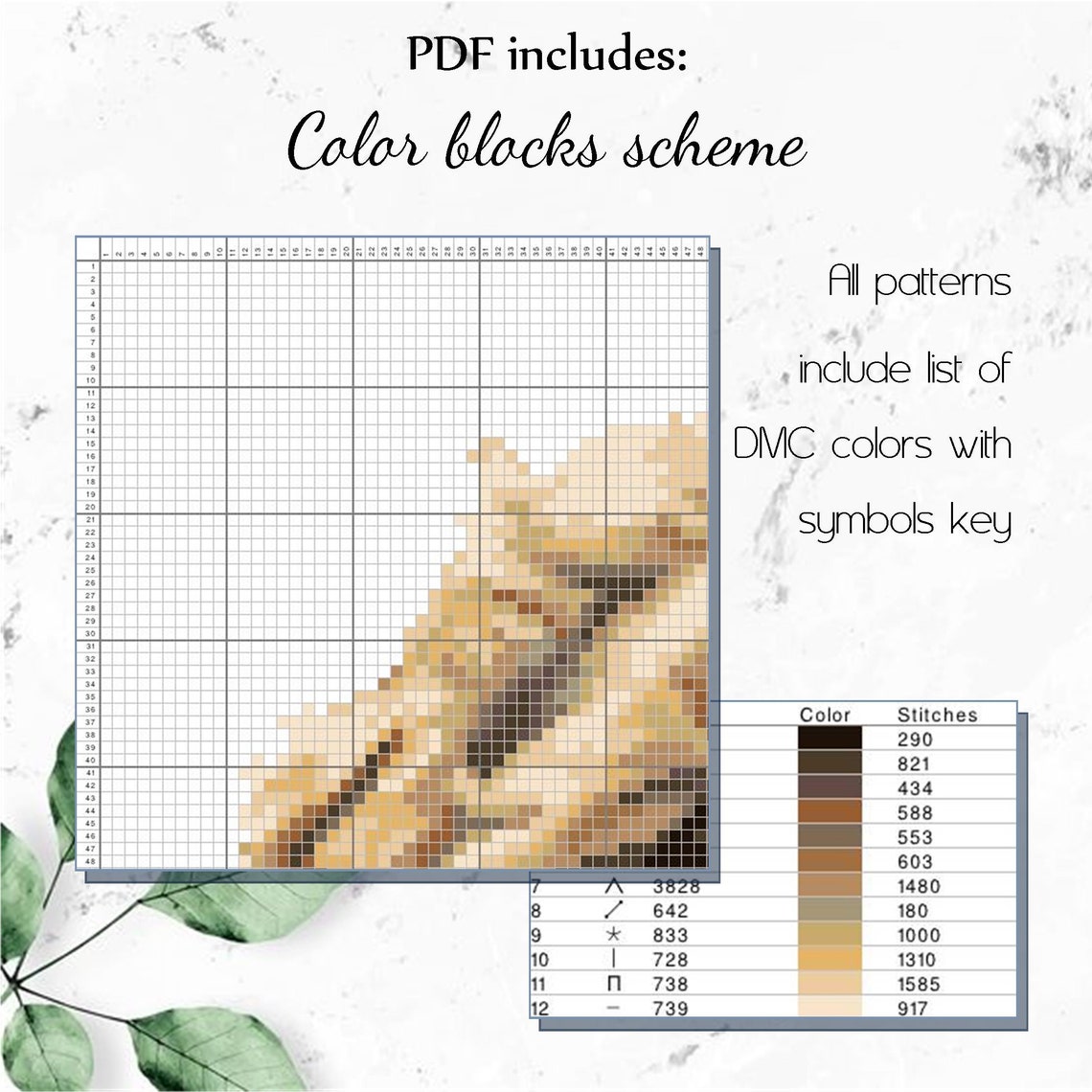 Cockapoo Cross Stitch Pattern Digital Format PDF Dog | Etsy