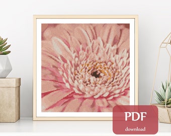 Sunflower Cross Stitch Pattern Digital Format PDF Flower | Etsy