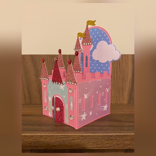 Castle Card - Etsy
