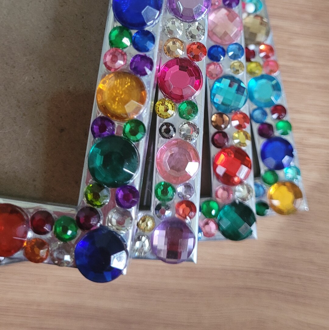 Colourful Rhinestone Crystal Photo Frame 4 X 6 Inches - Etsy