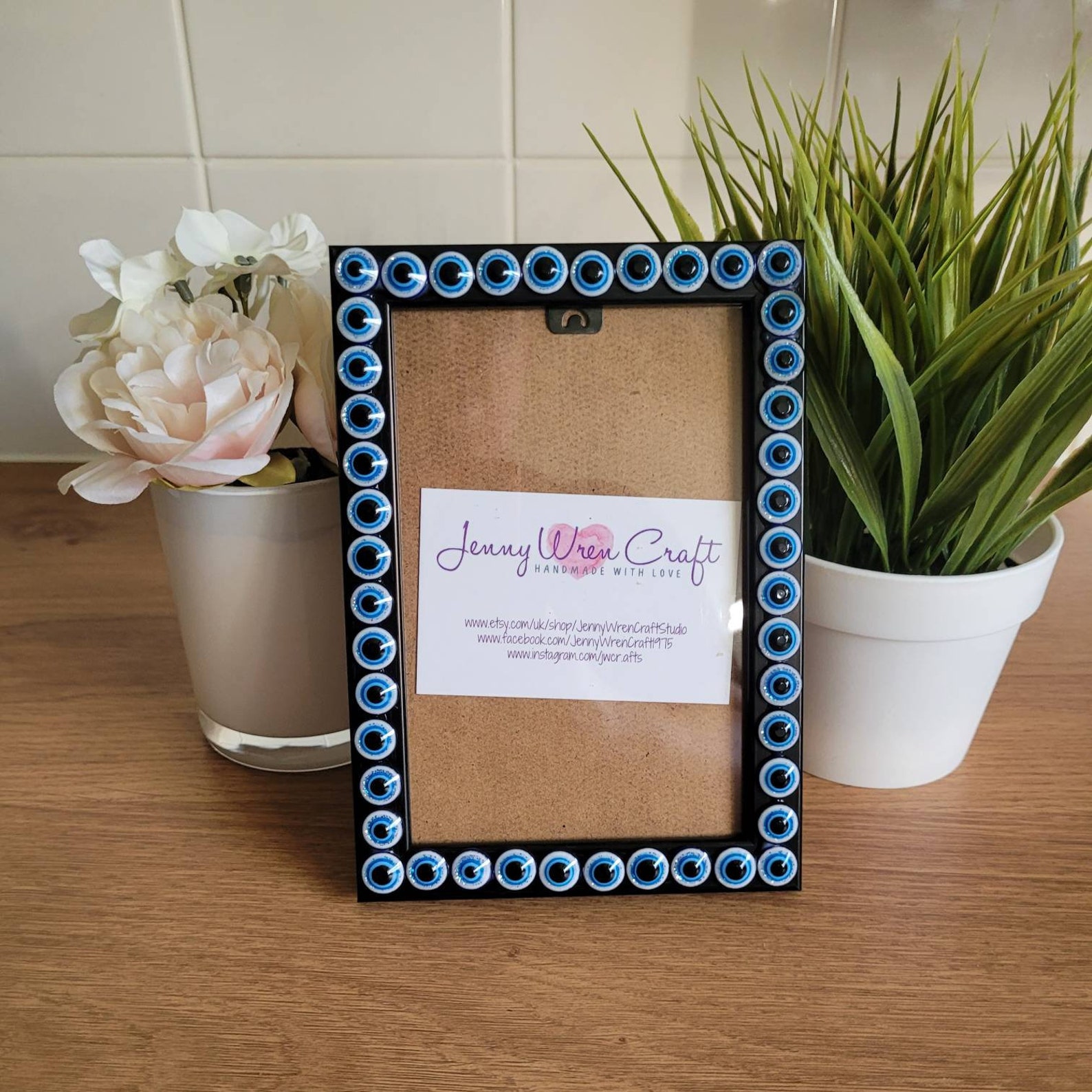 Turkish Evil Eye Photo Frame 4 X 6 Inches - Etsy