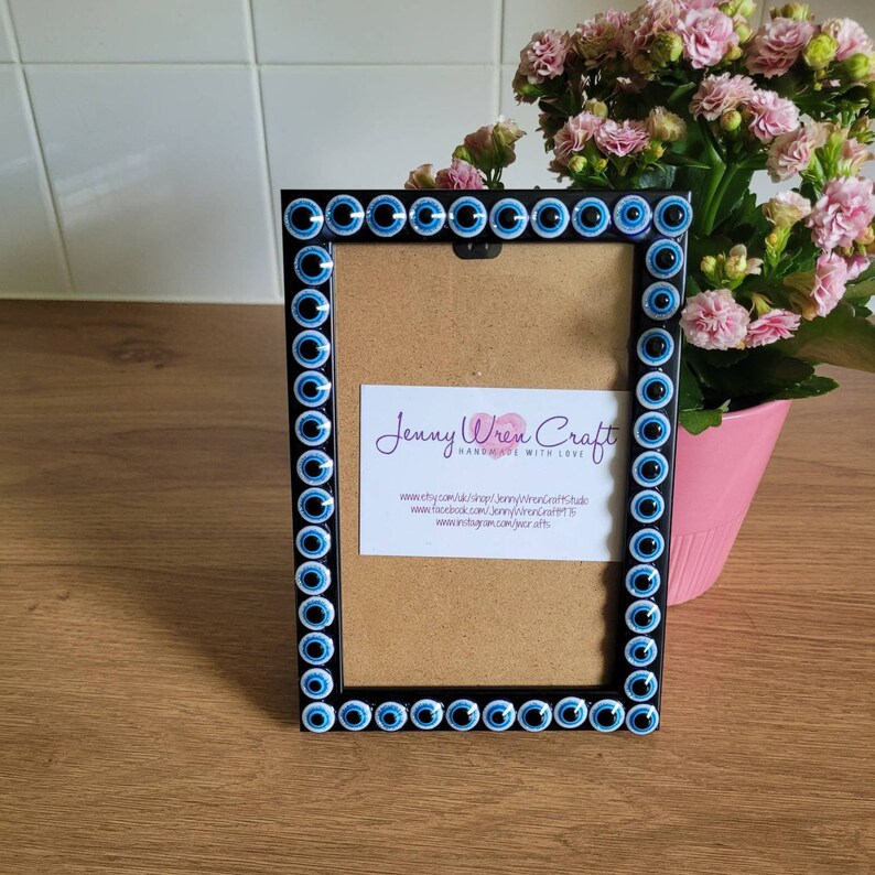 Turkish Evil Eye Photo Frame 4 X 6 Inches | Etsy