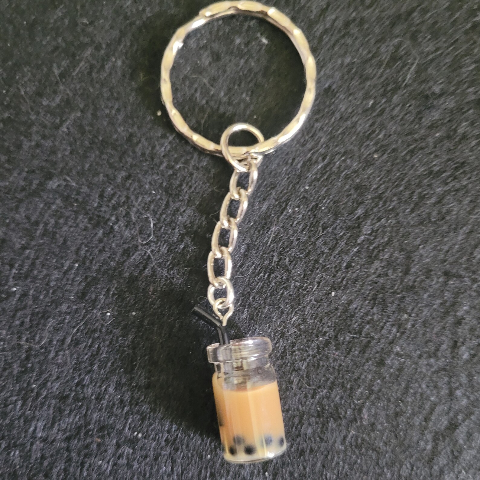 Colourful Glass Bubble Tea Key Ring/bag Tag - Etsy