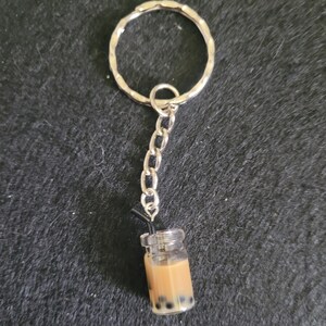 Colourful Glass Bubble Tea Key Ring/bag Tag - Etsy