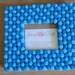 Wide Rectangular Blue Felt Ball Photo Frame 3 X 3.5 Inches - Etsy