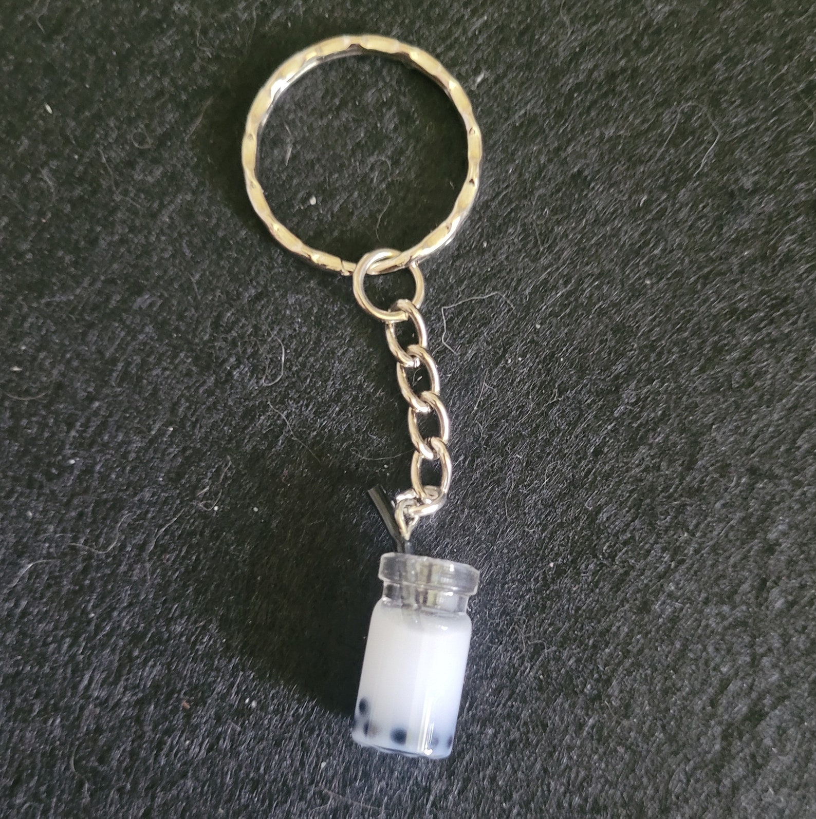 Colourful Glass Bubble Tea Key Ring/bag Tag - Etsy