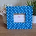 Wide Rectangular Blue Felt Ball Photo Frame 3 X 3.5 Inches - Etsy