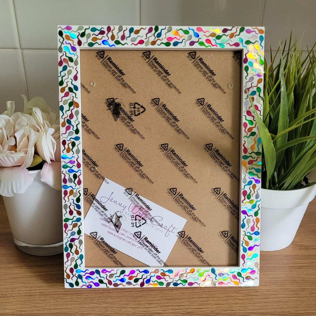 Colourful Swimmers Confetti Photo Frame 6 X 8 Inches - Etsy