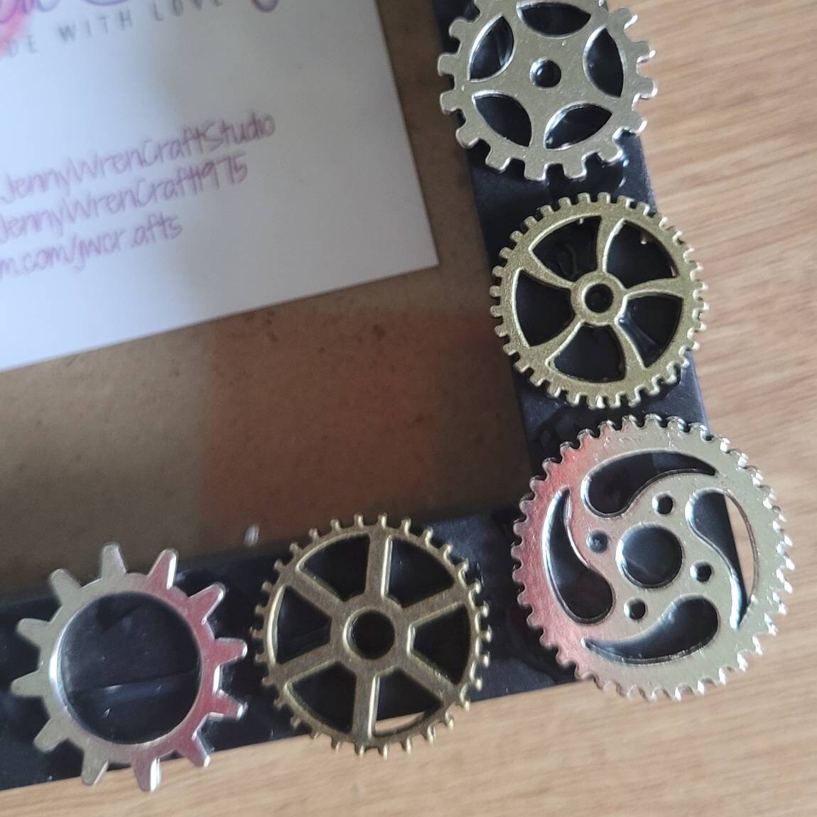 Metallic Gears and Cogs Square Photo Frame 4 X 4 Inches - Etsy
