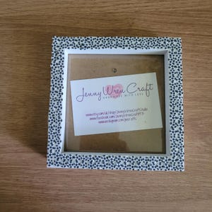 Monochrome Football/soccer Clay Slices Square Photo Frame 4 X 4 Inches ...