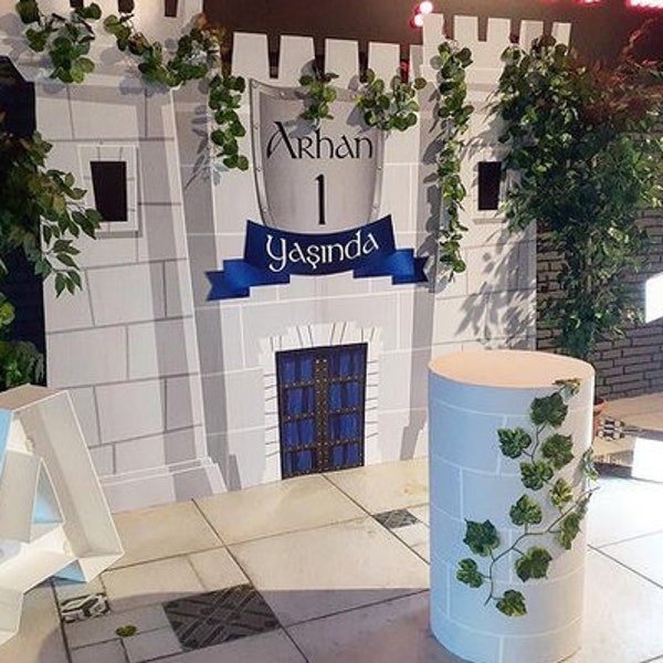 Castle Backdrop - Etsy