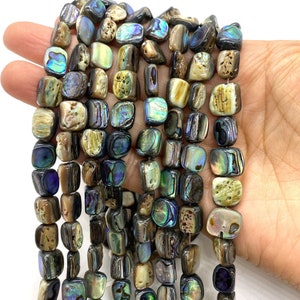 Natural Irregularly Abalone Shell Beads,5-18mm Freeform Nugget Shell ...