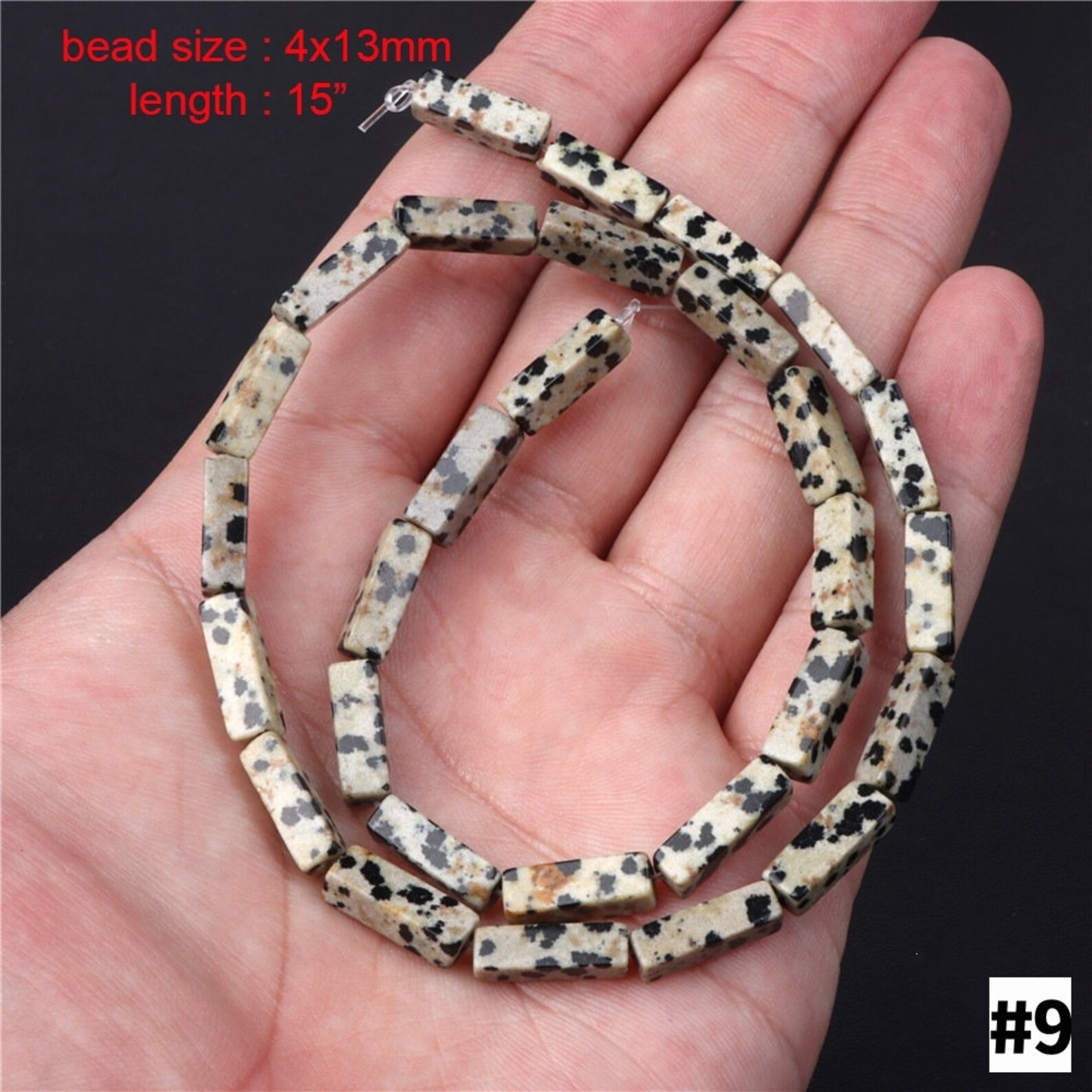 Multi-shape Natural Dalmatian Jasper Beads, Gravel Abacus Cubes Wheel ...