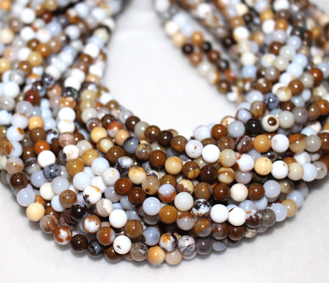 AA Dalmatian Agate Round Beads4mm 6mm 8mm 10mm 12mm Dalmatian - Etsy