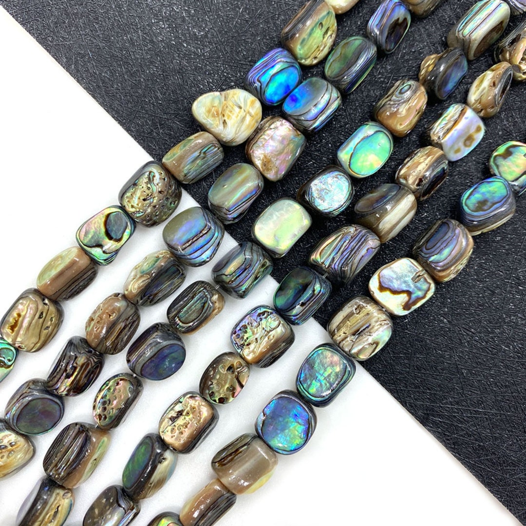 Natural Irregularly Abalone Shell Beads,5-18mm Freeform Nugget Shell ...