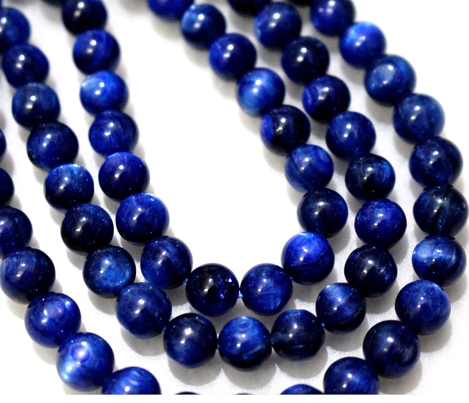 AAA Blue Kyanite Round Beads 6mm 8mm 10mm 12mm Blue Kyanite - Etsy