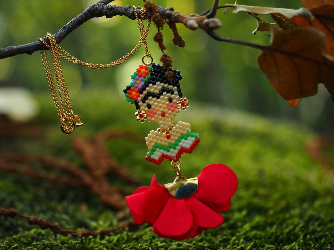 Frida Kahlo Necklace - Etsy