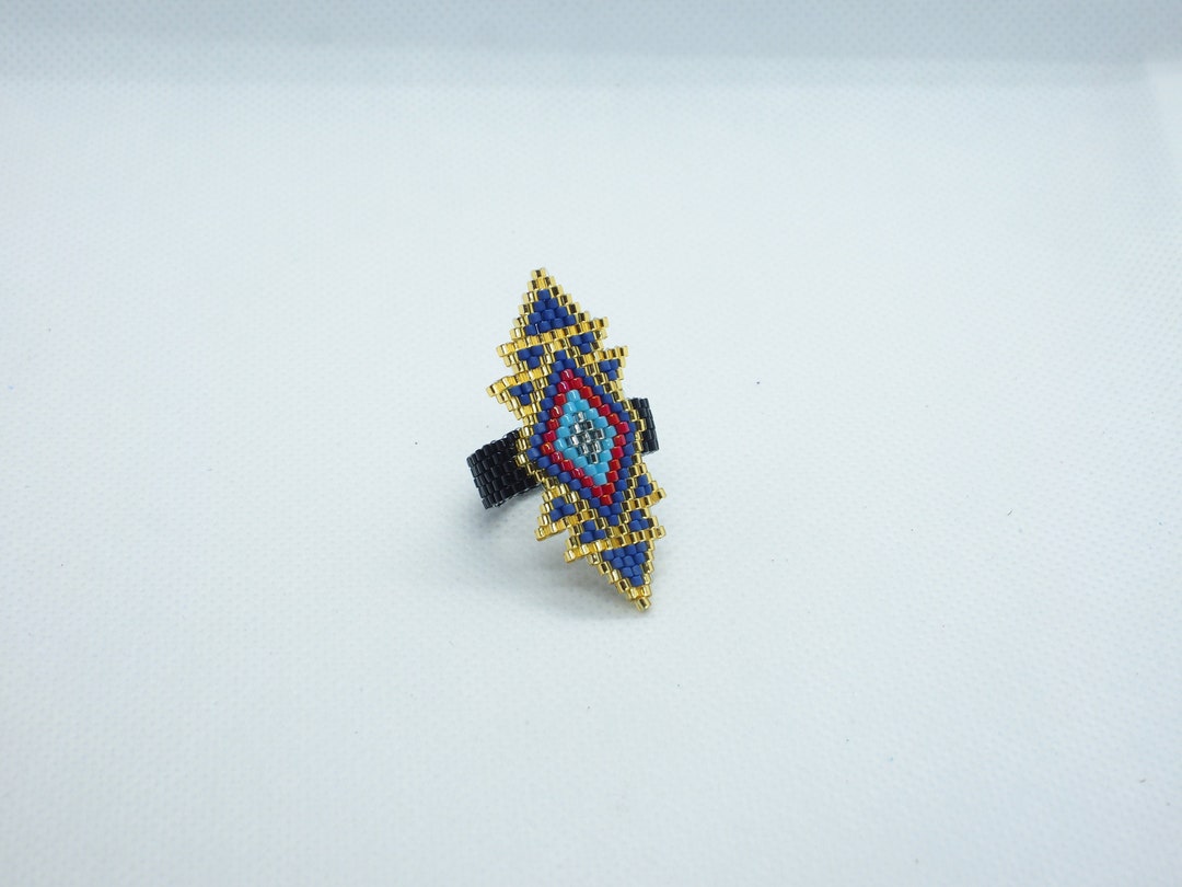 Queen of Hearts Ring / Statement Ring / Abstract Motifs Rings / Modern ...