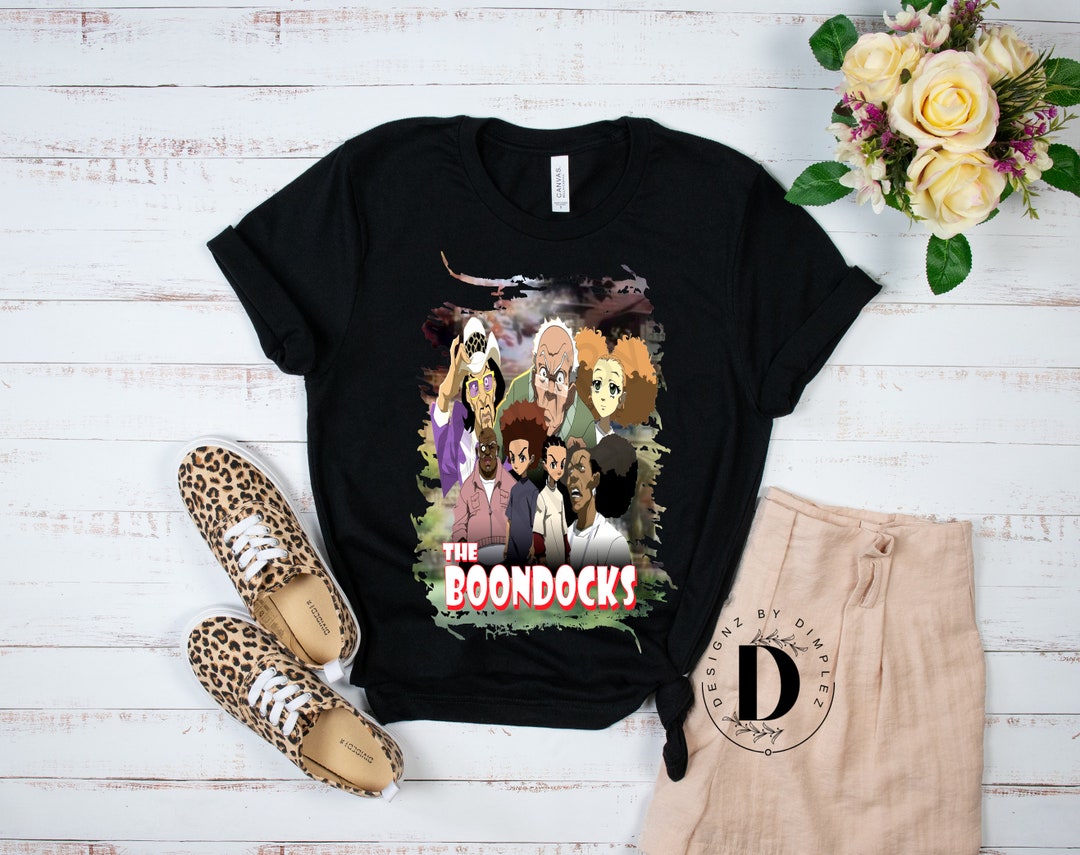 The Boondocks Graphic T-shirt - Etsy