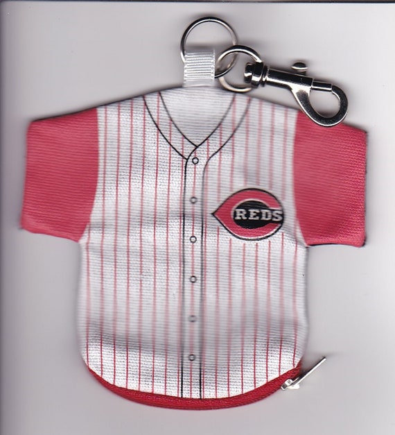 Cincinnati Reds Baseball Key Chain - Etsy