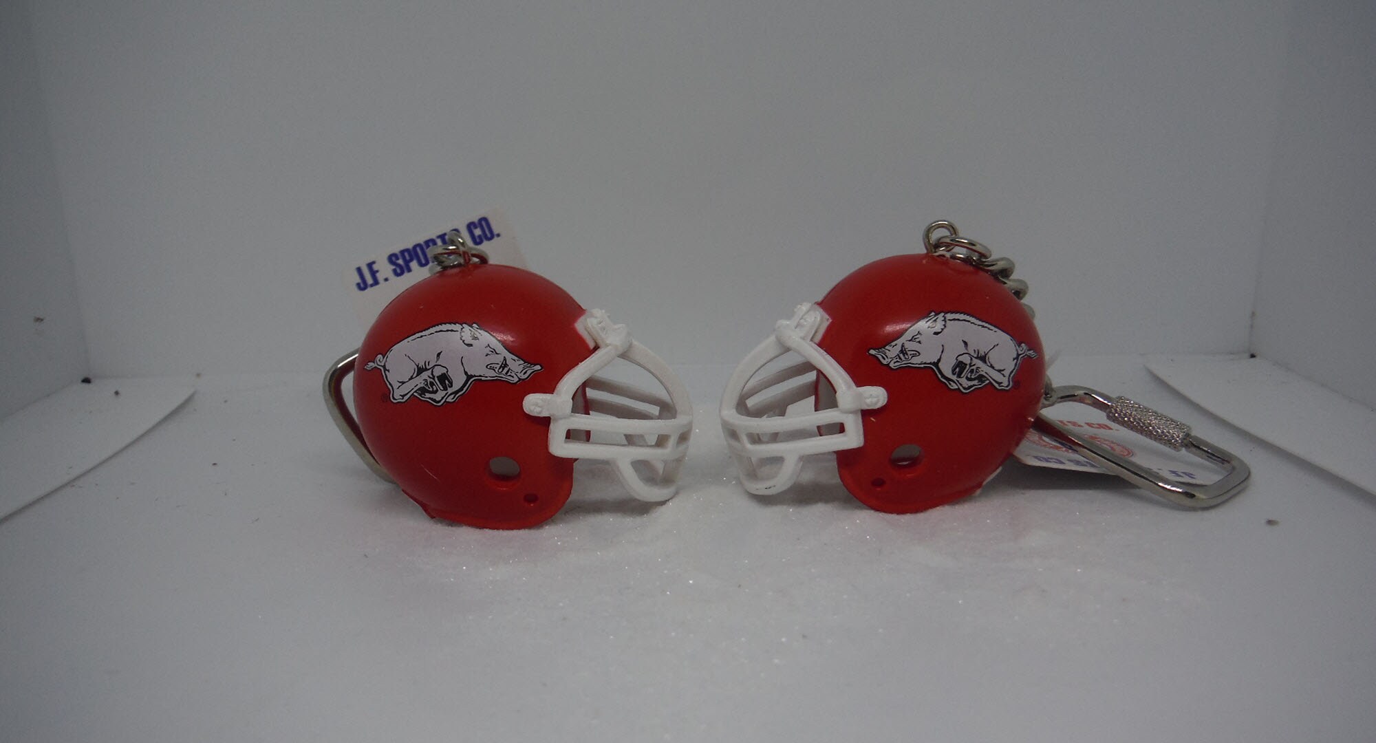 Two Arkansas Razorback Football Key Chains - Etsy
