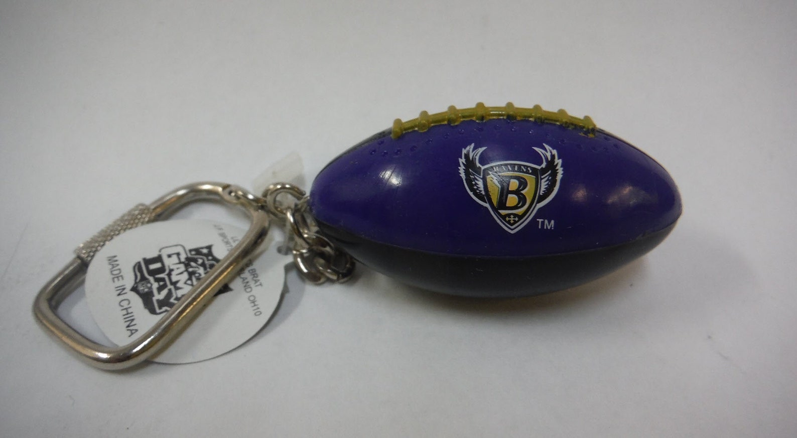Baltimore Ravens Football Key Chain - Etsy
