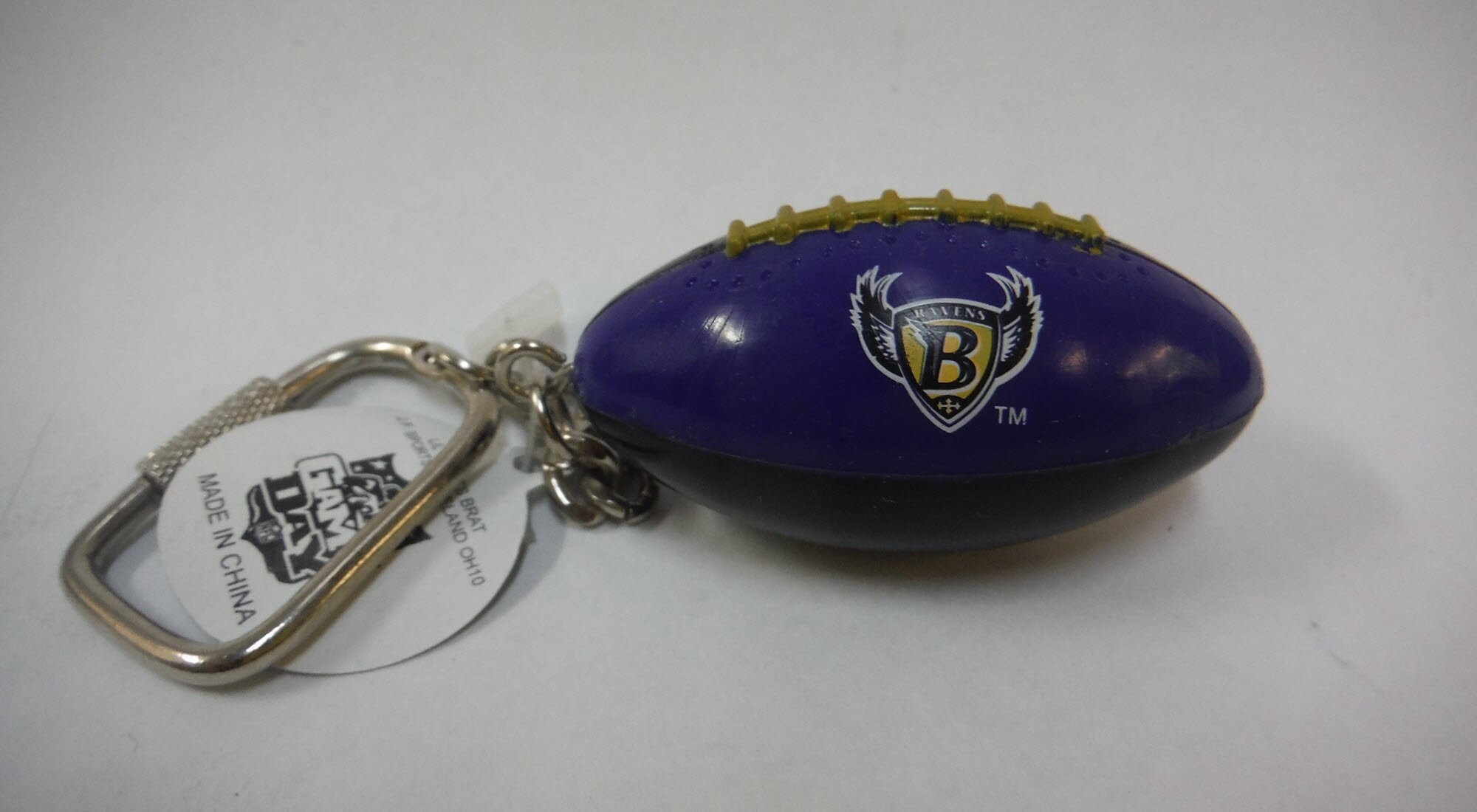 Baltimore Ravens Football Key Chain - Etsy