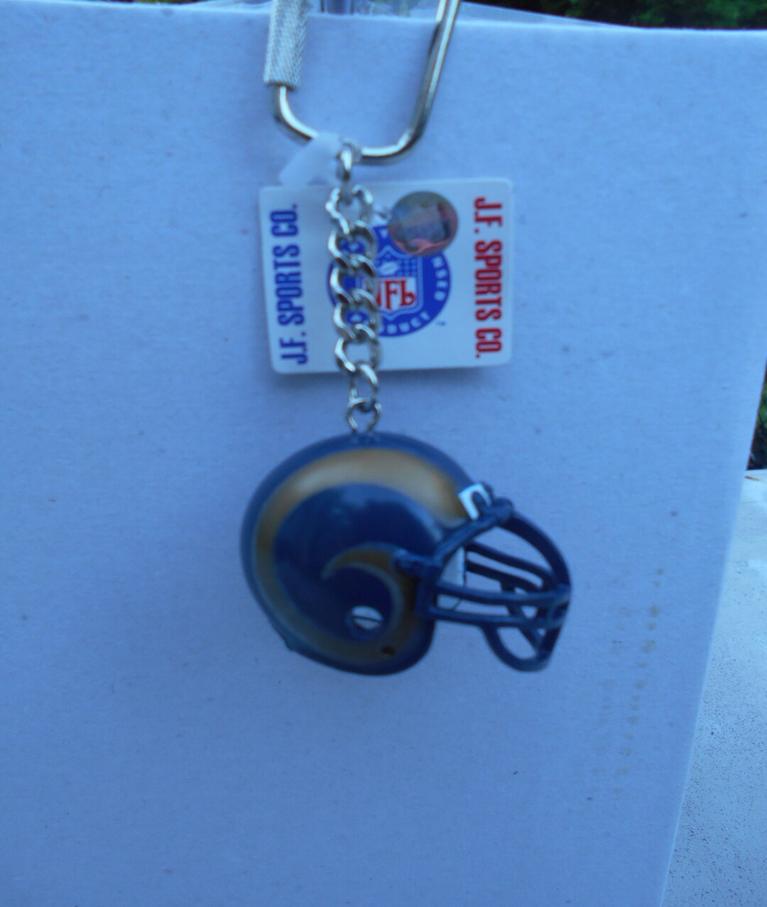 Los Angeles Rams Football Helmet Key Chain - Etsy