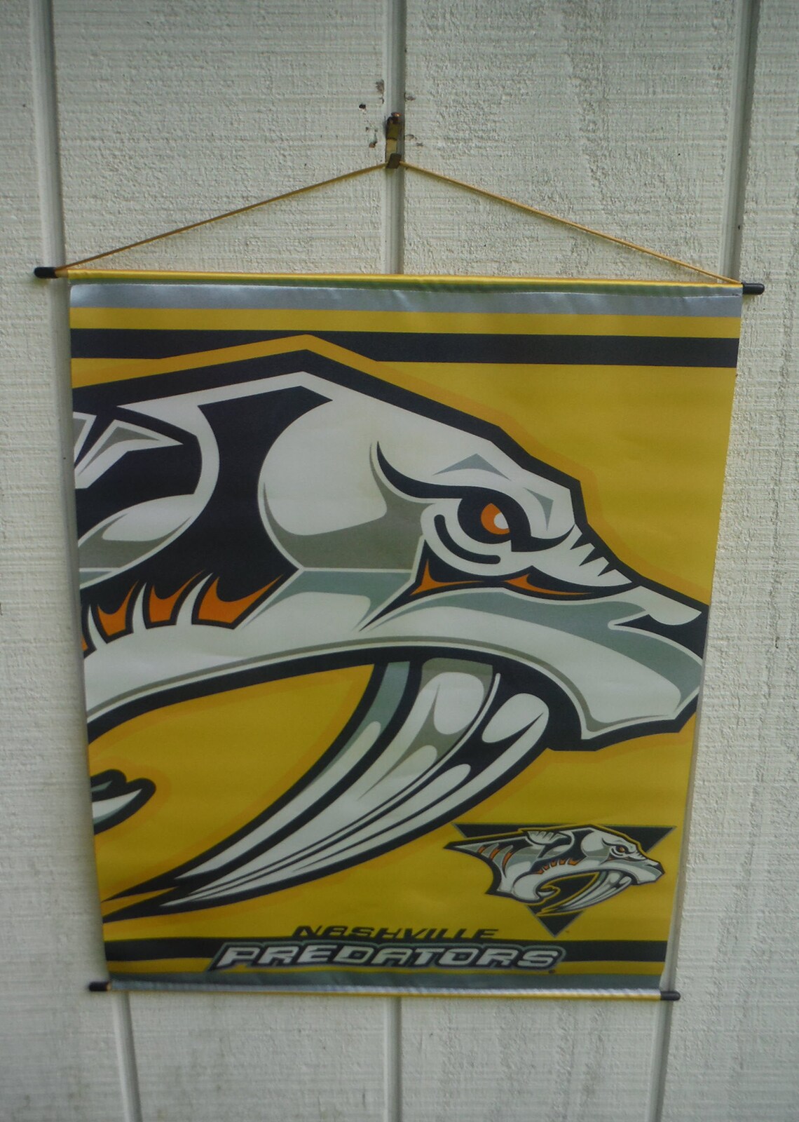 Nashville Predators Satin Hockey Banner - Etsy