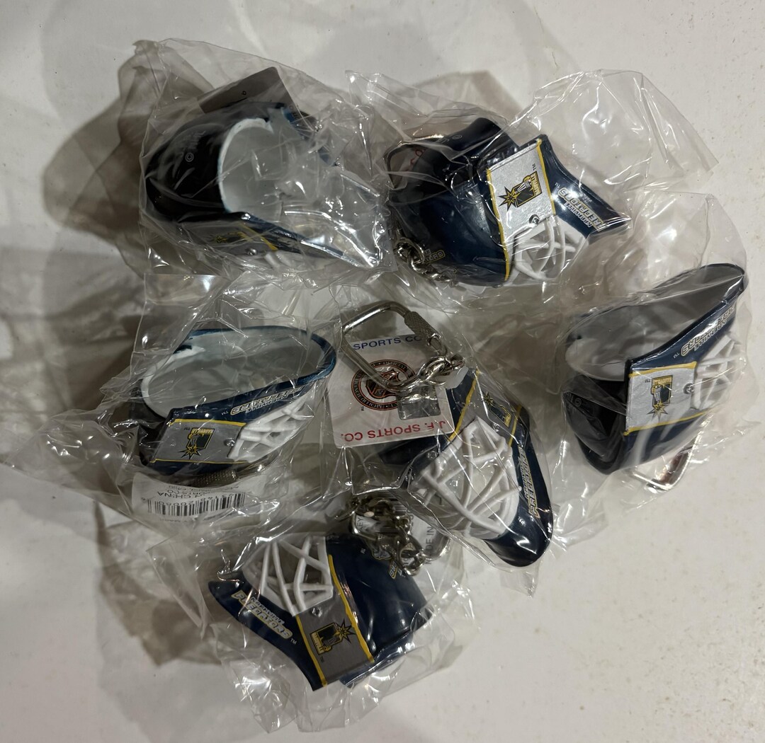 J.F. Sports - 6 Nashville Predators Hockey Goalie Helmets. - Etsy