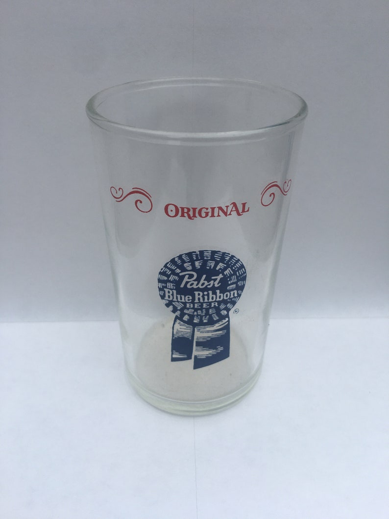 Vintage Pabst Blue Ribbon Glass - Pabst Brewing Company, Milwaukee ...