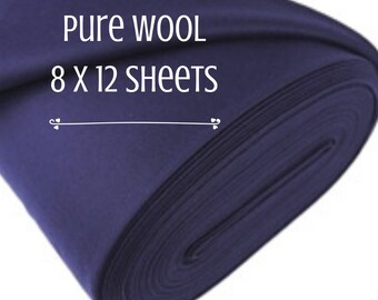 Moss Merino Pure Wool Felt Craft Doll Embroidery Sheet - Etsy