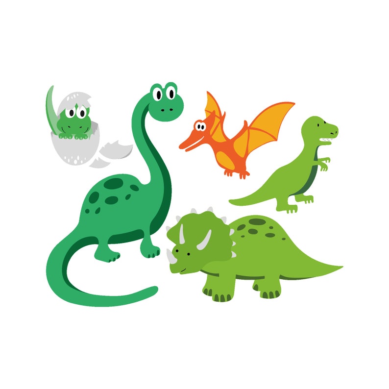 Dinosaur SVG Bundle - Etsy