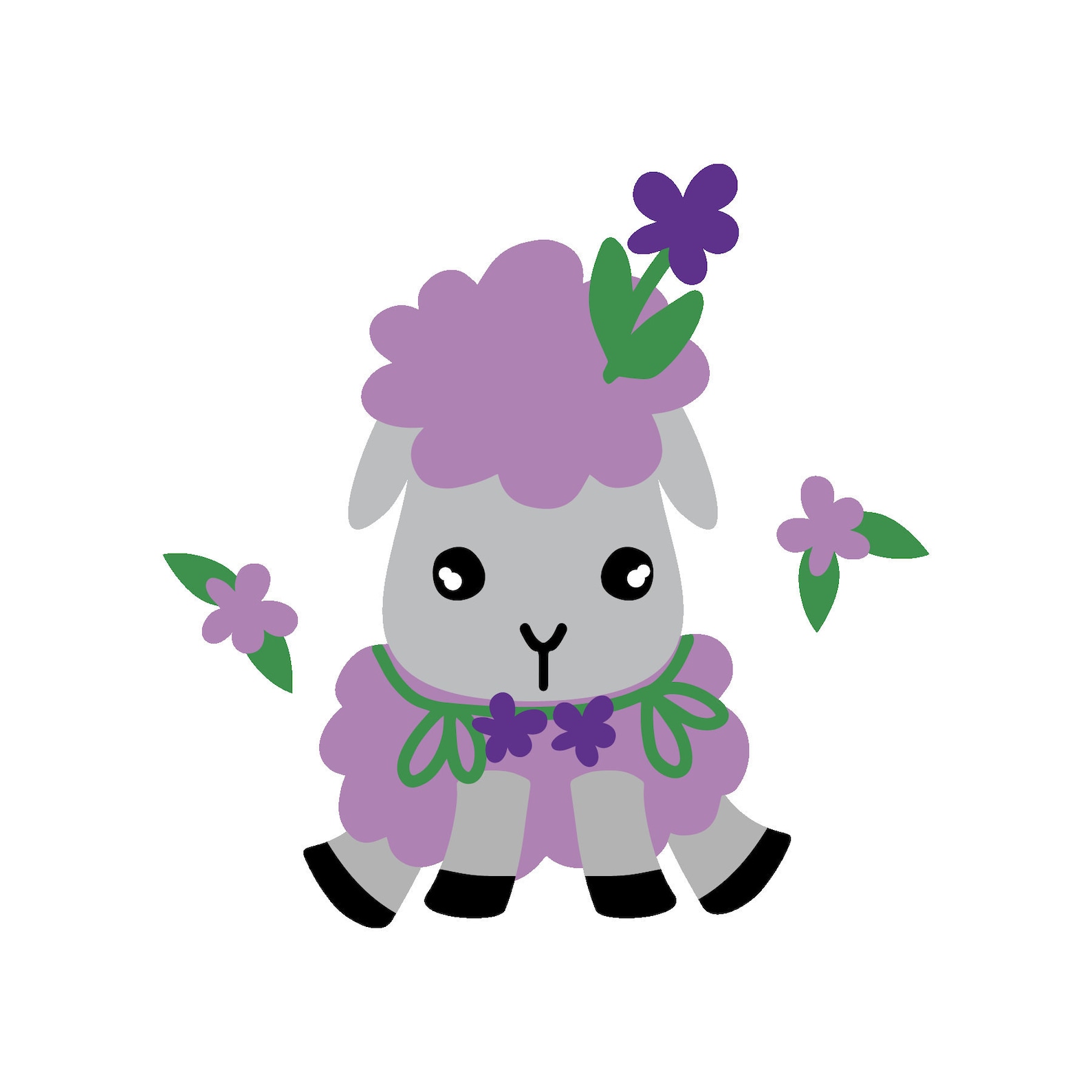 Cute Little Sheep SVG - Etsy