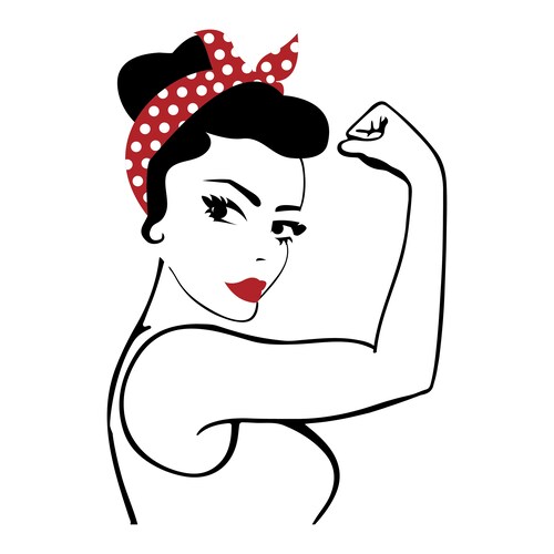 Rosie Svg Rosie the Riveter Svg Rosie Png Bandana Svg - Etsy