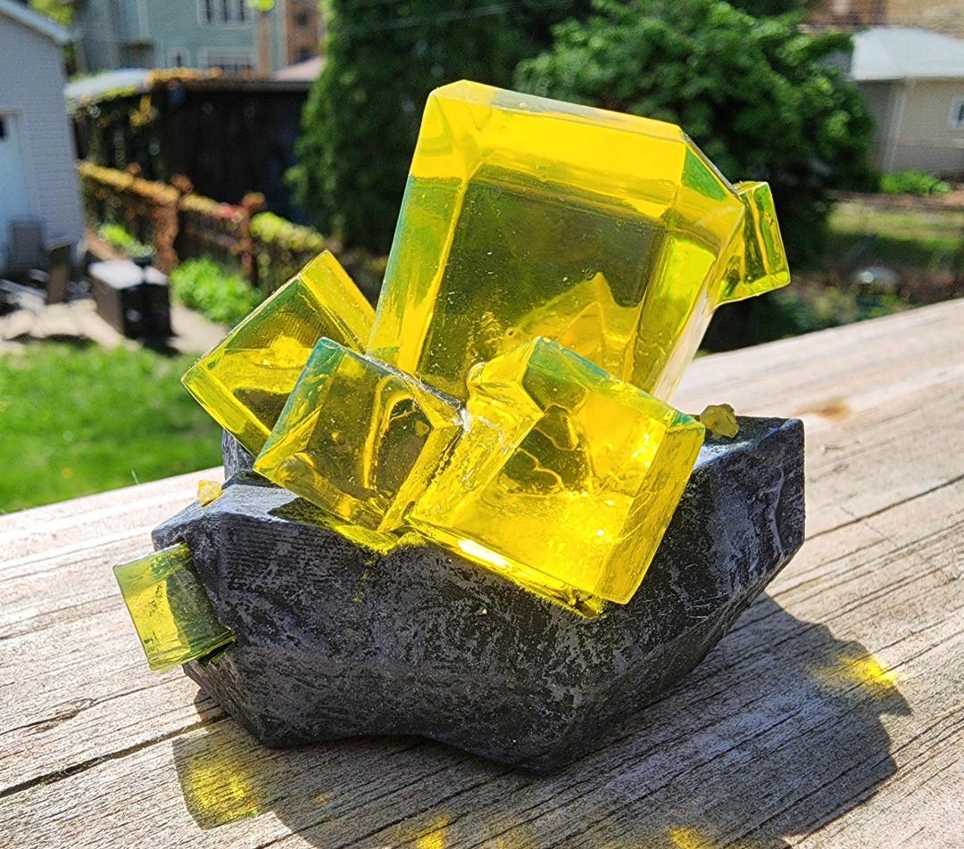Topaz W/ Plaque - Legend of Zelda: Breath of the Wild / Tears of the ...